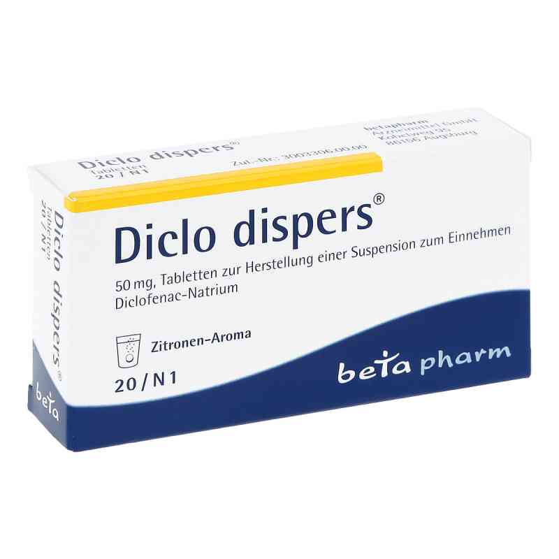 Diclo Dispers Tabletten zur, zum herst.e.susp.z.einnehmen 20 stk