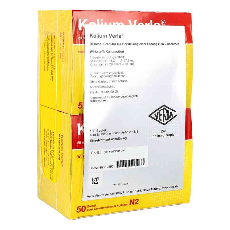Kalium Verla Granulat 100 stk online kaufen