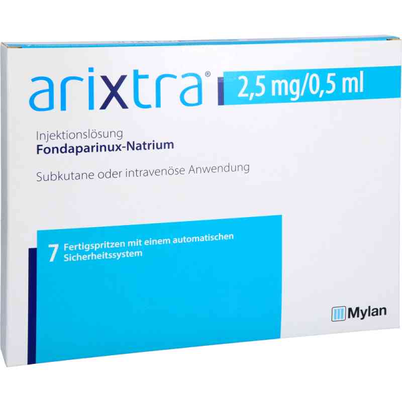 Arixtra 2,5 mg/0,5 ml iniecto -lsg.i.e.fertigspritze 7X0.5 ml
