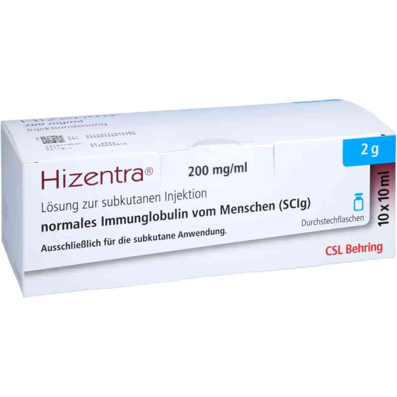 Hizentra 200 mg/ml Lö.z.subkutanen Injektion 2 g 10X10 ml