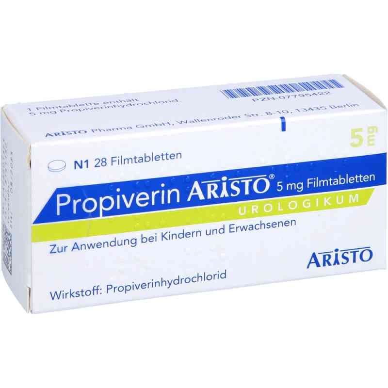 Propiverin Aristo 5 mg Filmtabletten 28 stk online kaufen