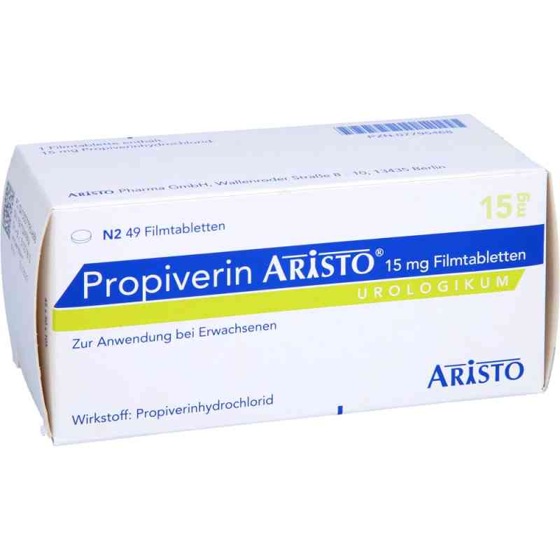 Propiverin Aristo 15 mg Filmtabletten 49 stk online kaufen