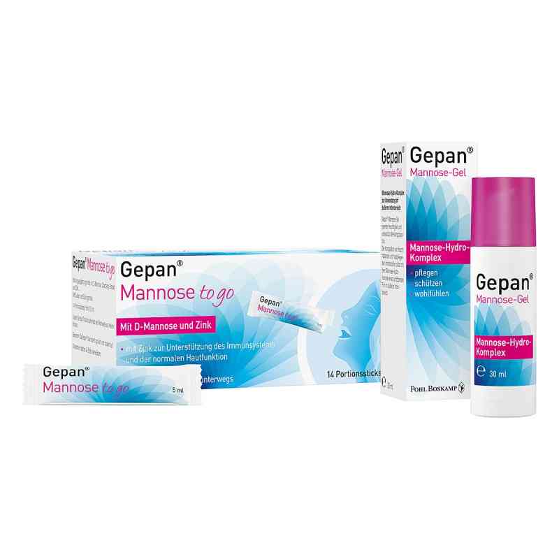 Gepan Mannose to go + Mannose-Gel 1 stk online kaufen
