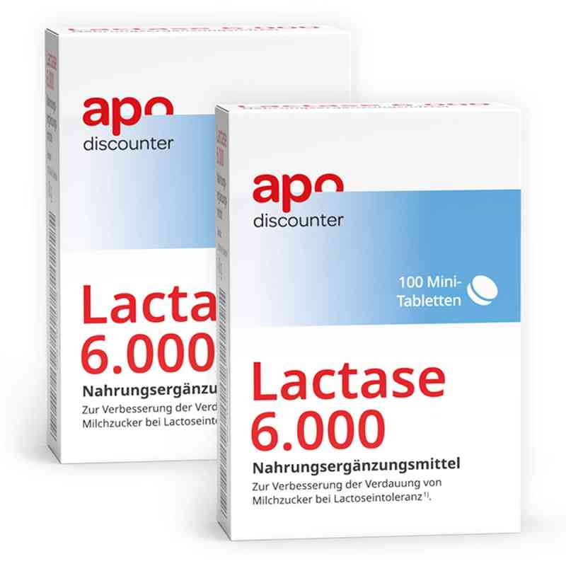 Lactase 6000 im Klickspender von apodiscounter 2x100 stk