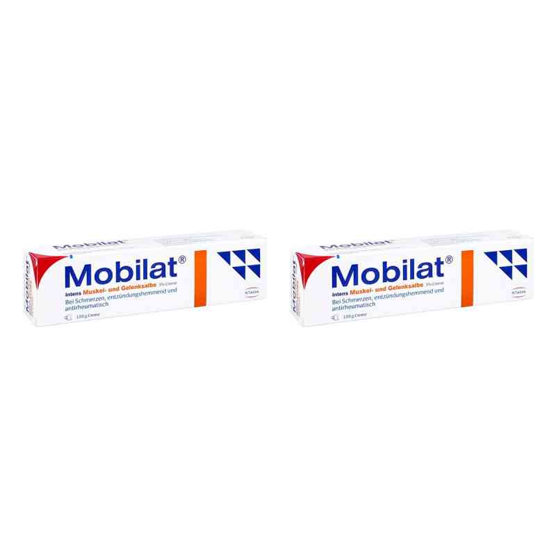 Mobilat Intens Muskel- und Gelenksalbe 3% Creme 2x100 g