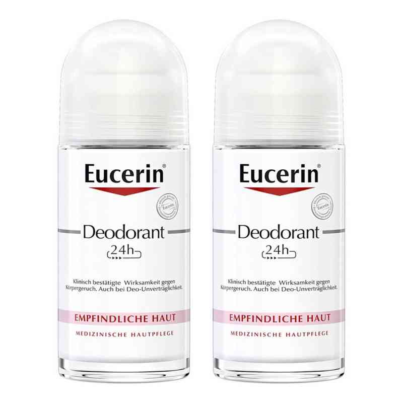 Eucerin Deodorant Roll-On 24h 2x50 ml online kaufen
