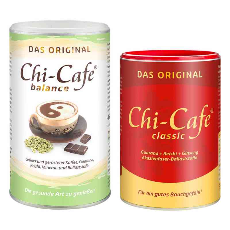 Chi-Cafe Balance mit Mineralstoffen + Classic mit Guarana 1 Pck