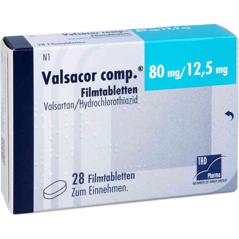 Valsacor comp 80mg/12,5mg 28 stk online kaufen