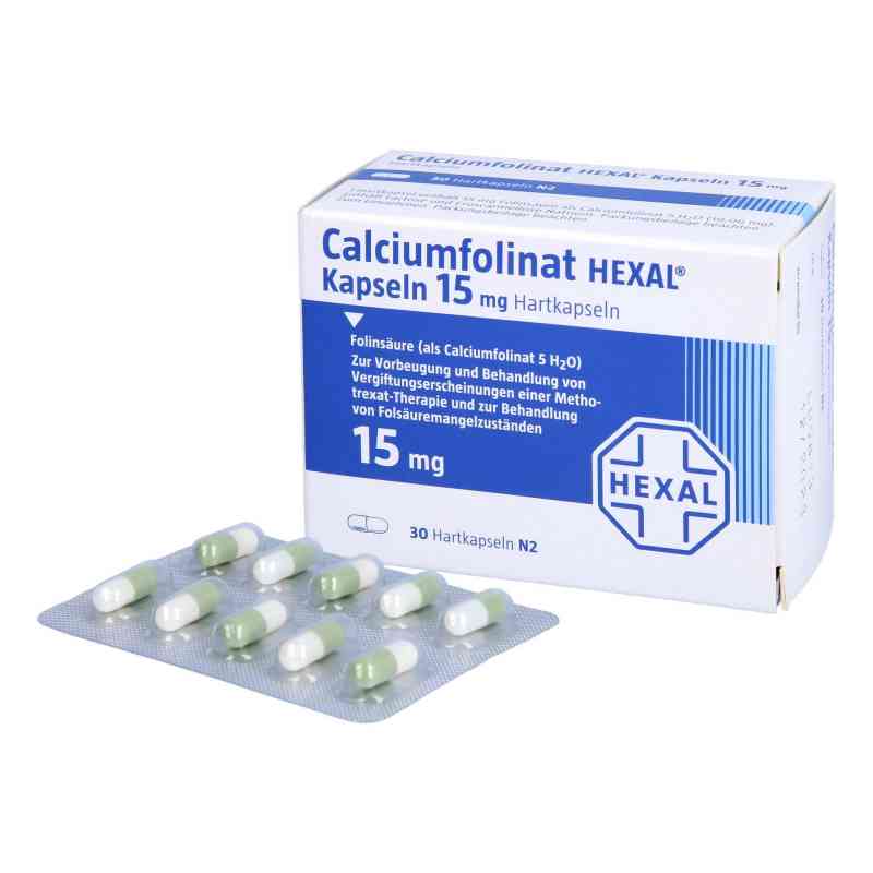 Calciumfolinat Hexal Kapseln 15 mg 30 stk online kaufen