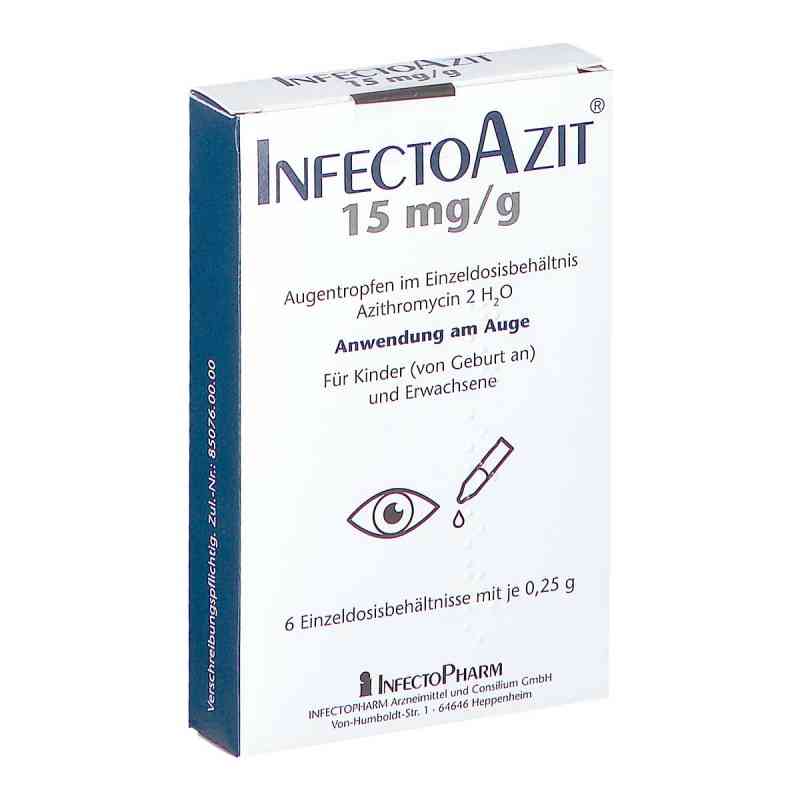 Infectoazit 15mg/g Augentropfen i. Einzeldosisbeh. 6X0.25 g