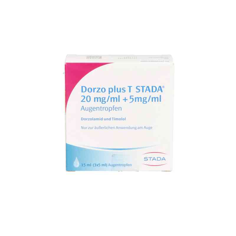 Dorzo plus T Stada 20mg/ml+5mg/ml Augentropfen 3X5 ml