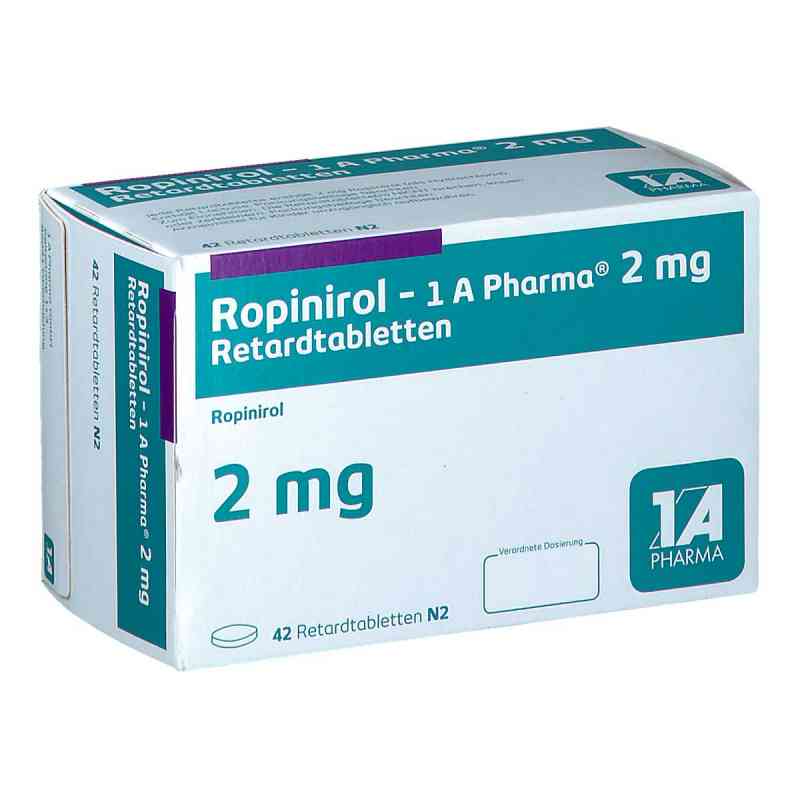 Ropinirol-1a Pharma 2 mg Retardtabletten 42 stk