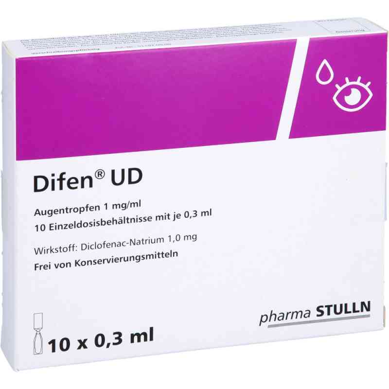 Difen Ud Augentropfen 10X0.3 ml online kaufen