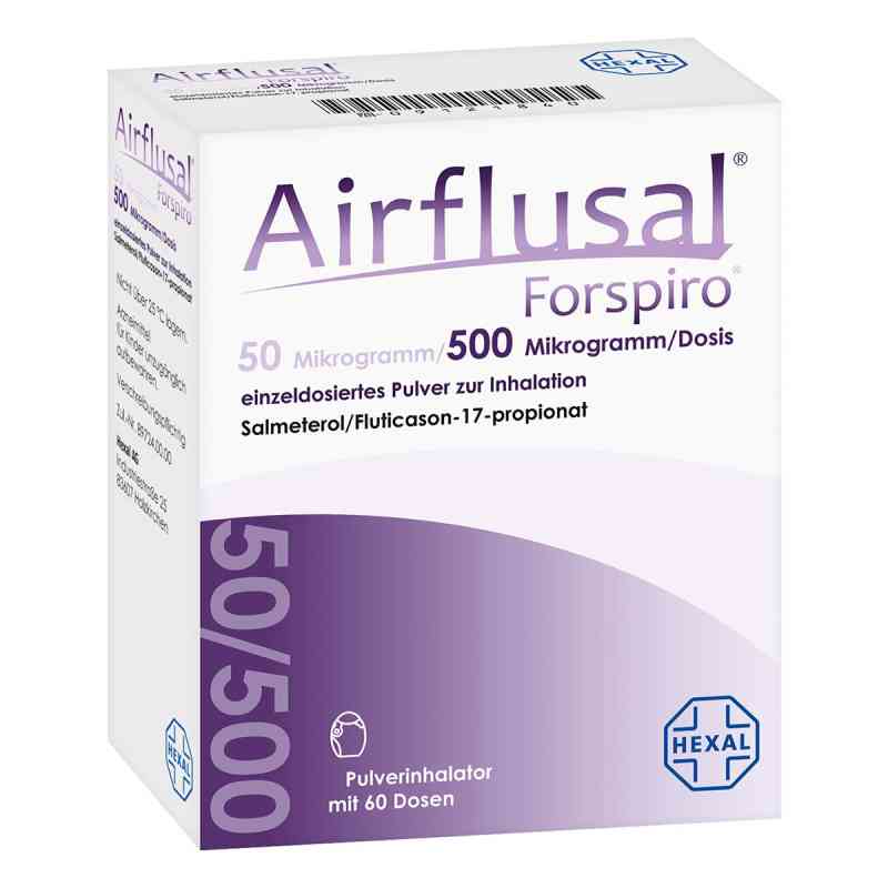 Airflusal Forspiro 50 Mikrogrammg/500 Mikrogramm/Dosis 3 stk