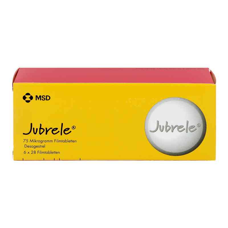 Jubrele 75 Mikrogramm Filmtabletten Desogestrel 6X28 stk