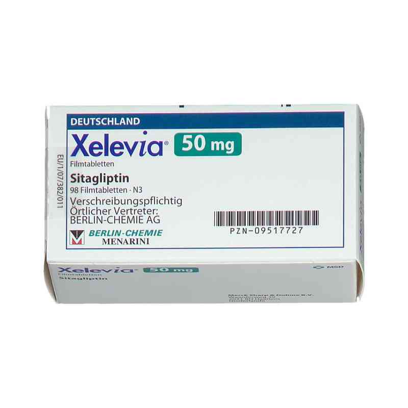 Xelevia 50mg 98 stk günstig in der Online Apotheke apo.com bestellen