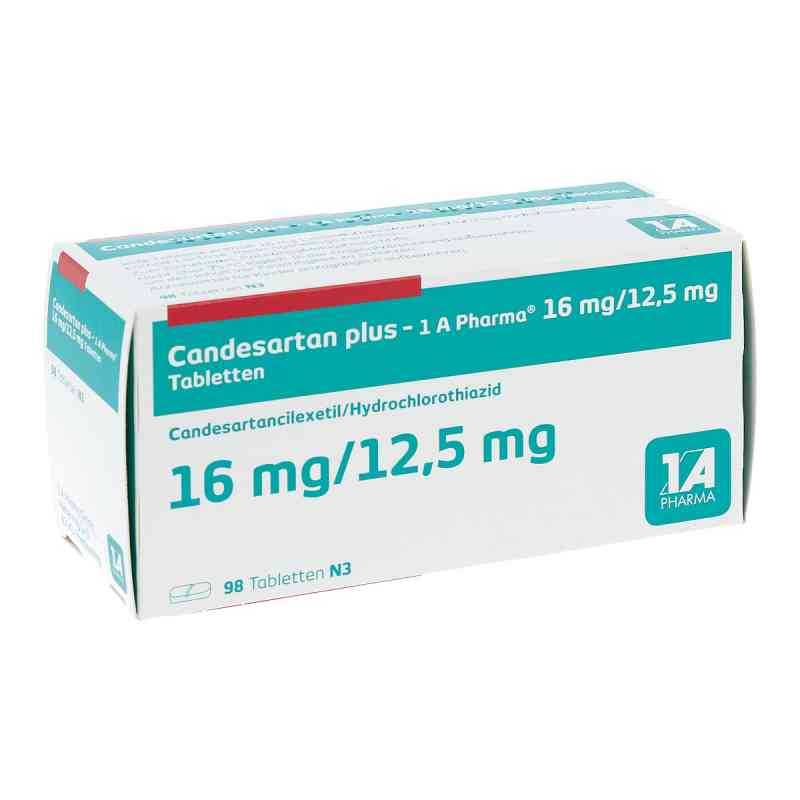 Candesartan plus-1A Pharma 16mg/12,5mg 98 stk online kaufen