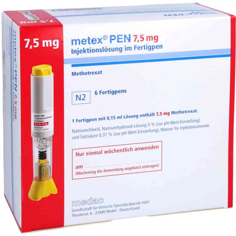 Metex Pen 7,5 mg Injektionslösung i.e.Fertigpen 6 stk