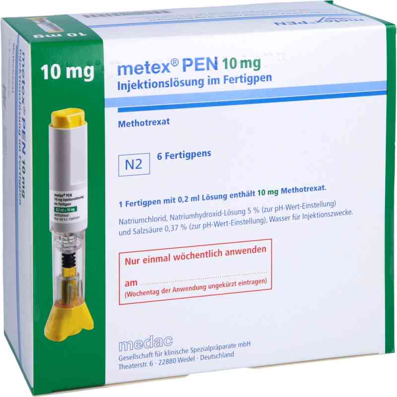Metex Pen 10 mg Injektionslösung i.e.Fertigpen 6 stk