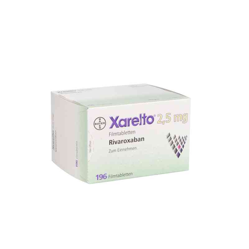 Xarelto 2,5 mg Filmtabletten 1X196 stk online kaufen