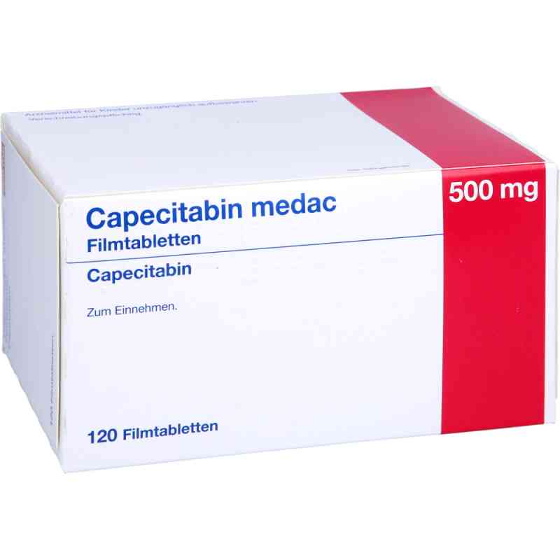 Capecitabin medac 500 mg Filmtabletten 120 stk