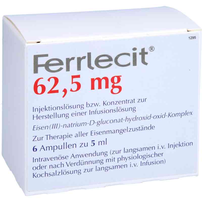 Ferrlecit 62,5 mg Ampullen 6X5 ml online kaufen