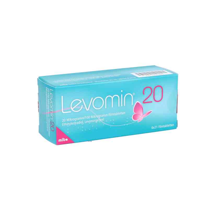 Levomin 20 20 Mikrogramm/100 Mikrogramm Filmtabletten 6X21 stk