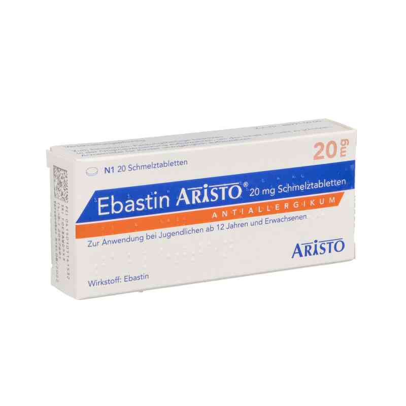 Ebastin Aristo 20 mg Schmelztabletten 20 stk online kaufen