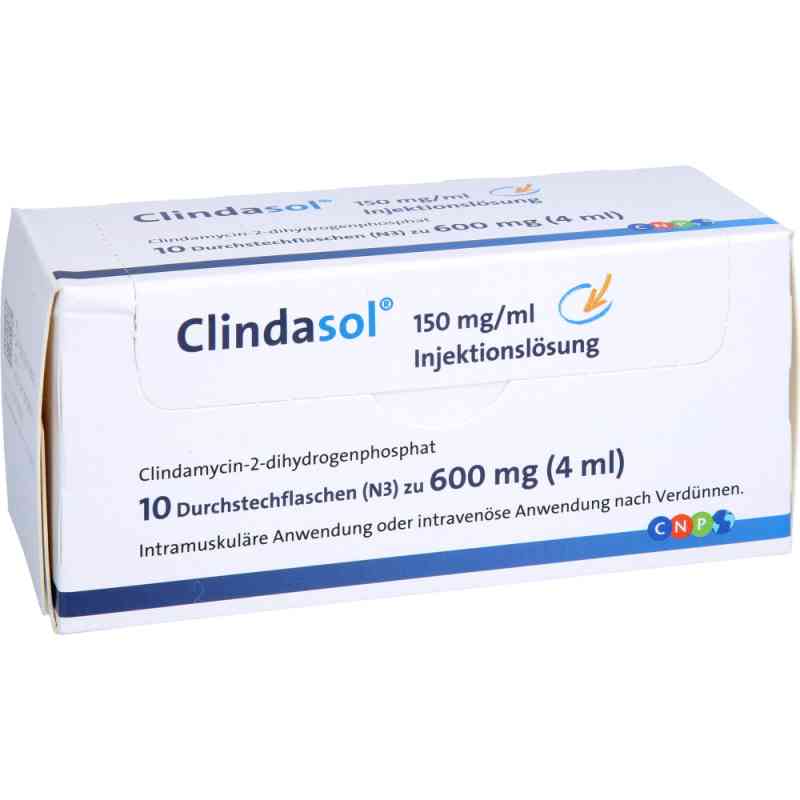 Clindasol 150 mg/ml iniecto -lsg.600 mg 10X4 ml