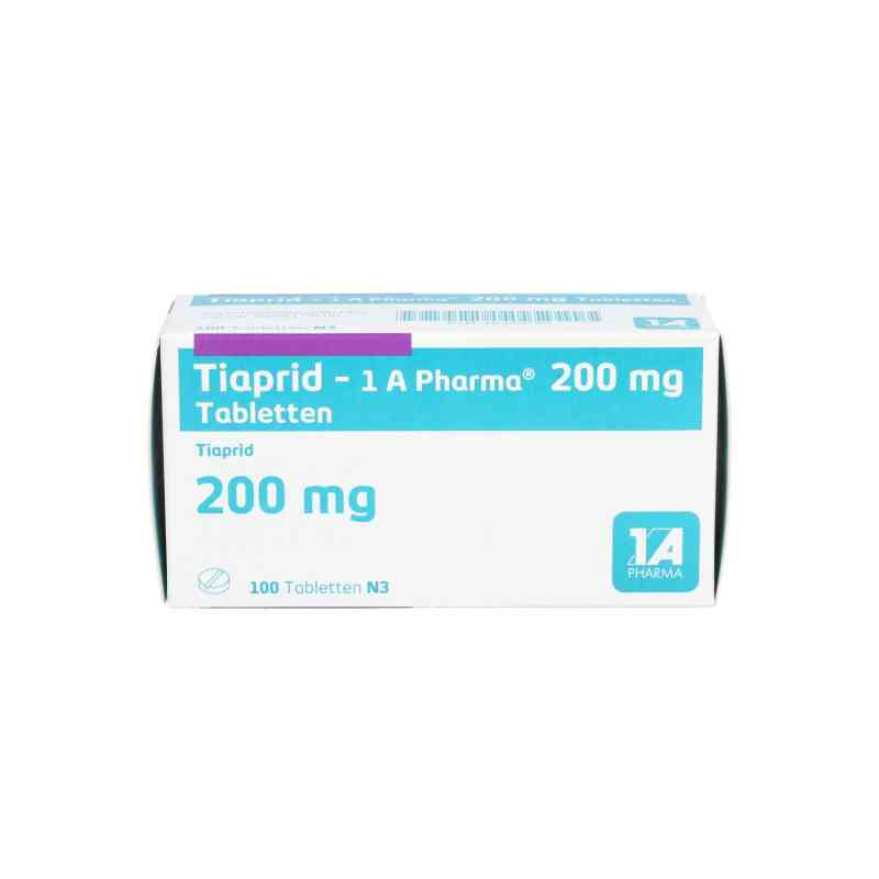 Tiaprid 1a Pharma 200 mg Tabletten 100 stk günstig bei apo.com