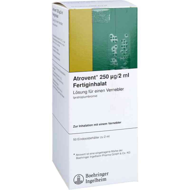 Atrovent 250 [my]g/2 ml Fert.inhal.eindosisbehält. 50X2 ml