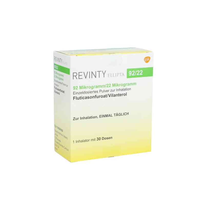 Revinty Ellipta 92 [my]g/22 [my]g einzeld.Plv.z.In 1 stk