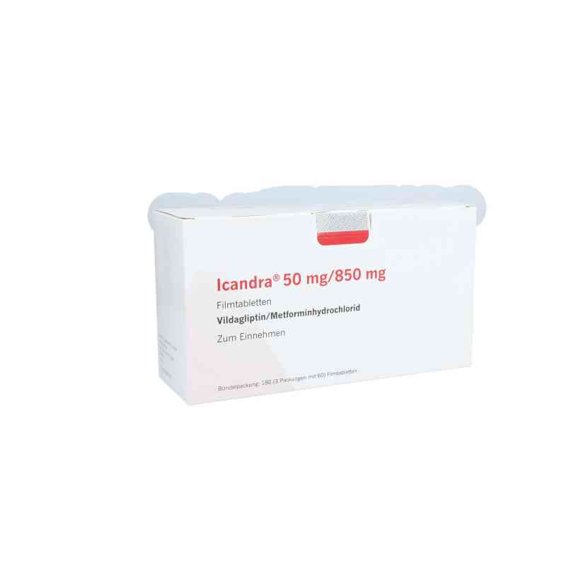 Icandra 50 mg/850 mg Filmtabletten 3X60 stk online kaufen