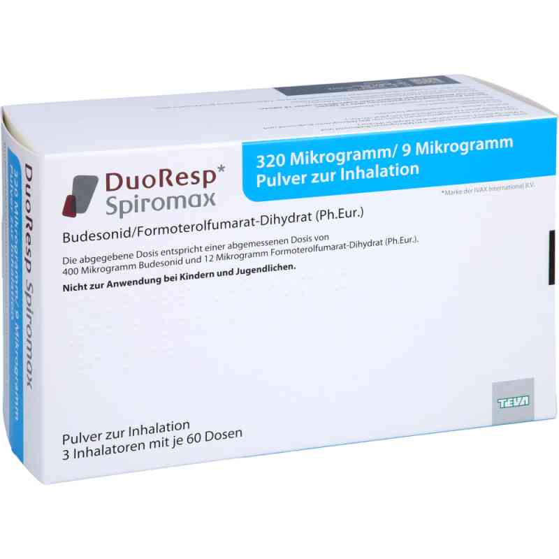 DuoResp Spiromax 320 Mikrogramm/9 Mikrogramm/Dosis 3 stk