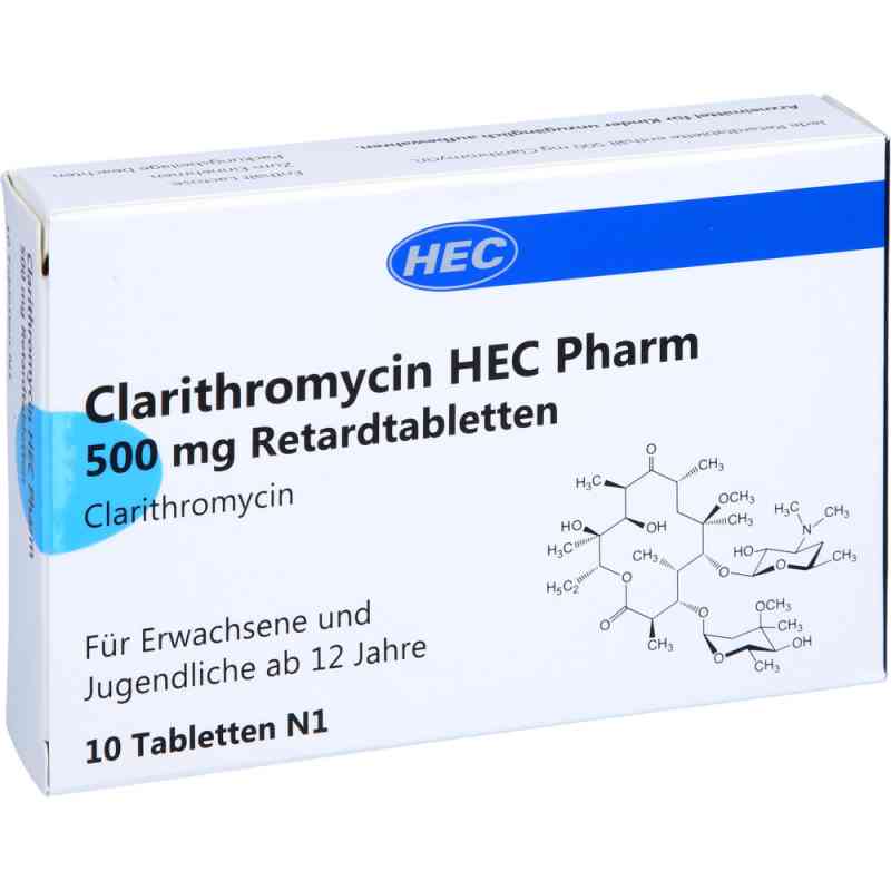 Clarithromycin HEC Pharm 500mg 10 stk online kaufen