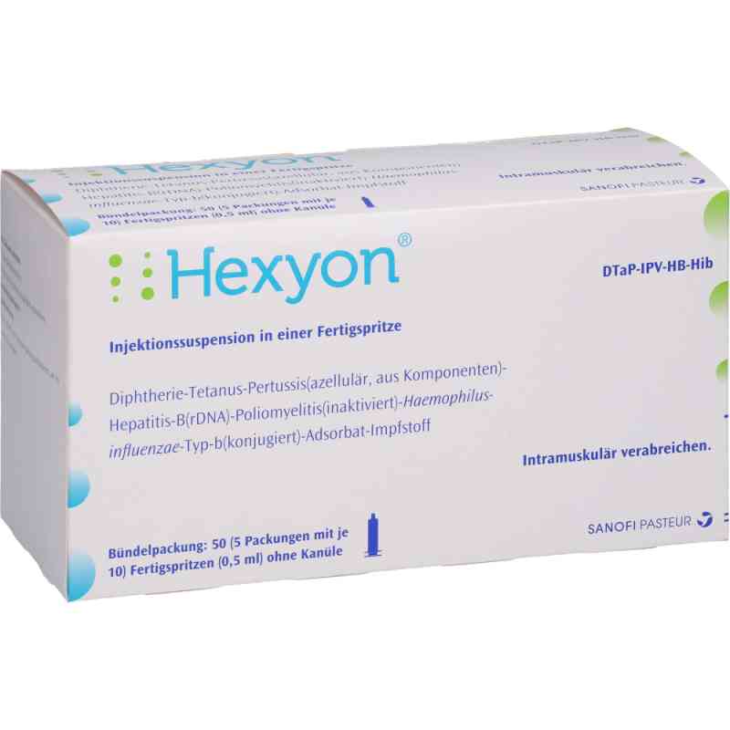 Hexyon Injektionssuspension 50X0.5 ml online kaufen
