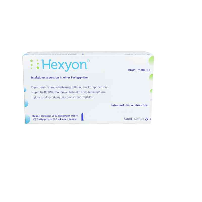 Hexyon Injektionssuspension 50X0.5 ml günstig bei apo.com