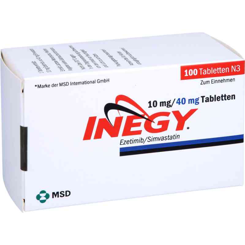 Inegy 10 mg/40 mg Tabletten 100 stk online kaufen