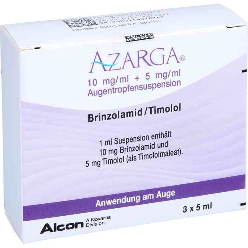 AZARGA 10mg/ml+5mg/ml Augentropfensuspension 3X5 ml