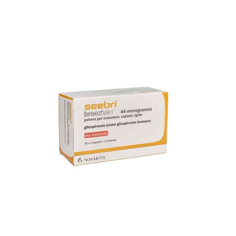 Seebri Breezhaler 44 Mikrogramm Hartkap.m.pul.z.in 30 stk