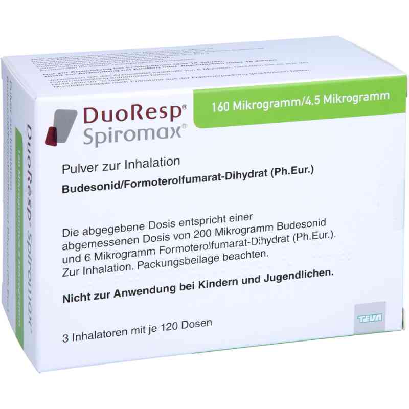 Duoresp Spiromax 160[my]g/4,5[my]g/dosis 3x120ed I 3 stk