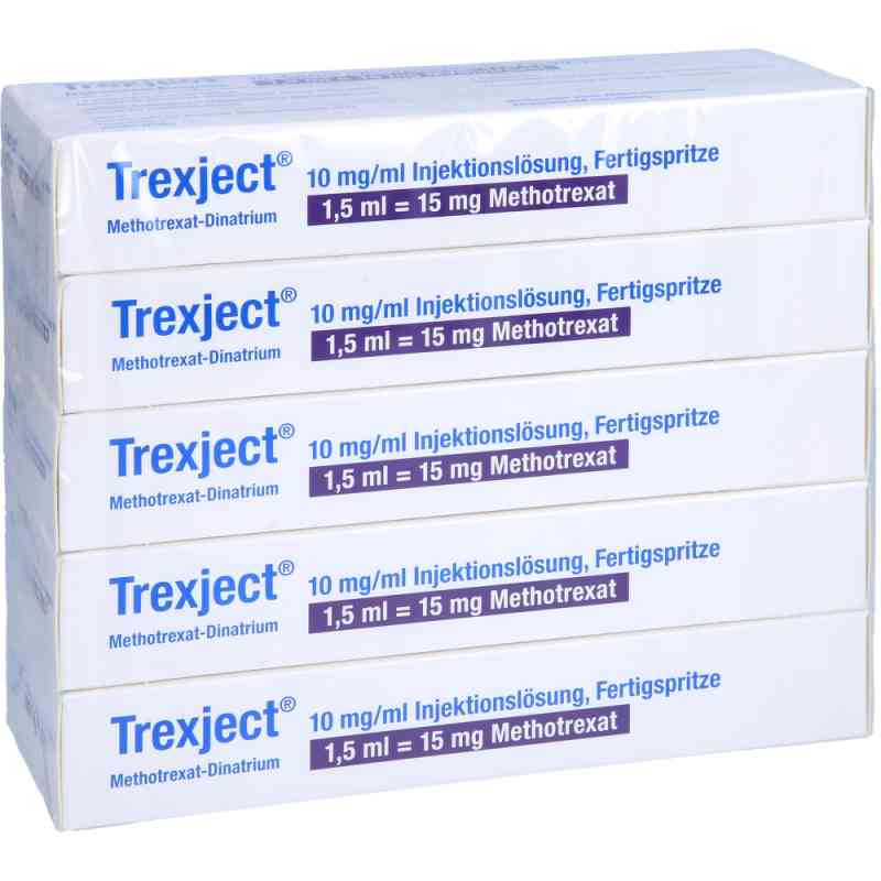 Trexject 15 mg 10 mg/ml iniecto -lsg.i.e.fertigspr. 5 stk