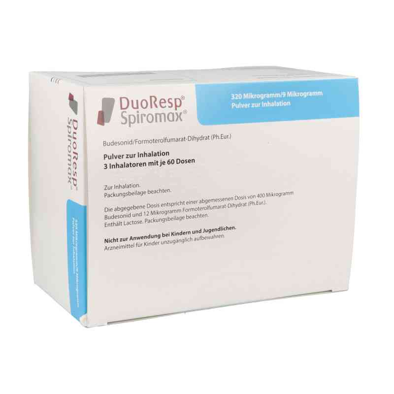 DuoResp Spiromax 320 Mikrogramm/9 Mikrogramm/Dosis 3 stk