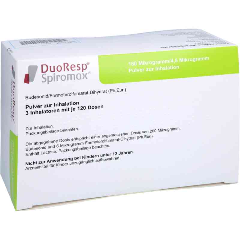 Duoresp Spiromax 160[my]g/4,5[my]g/dosis 3x120ed I 3 stk