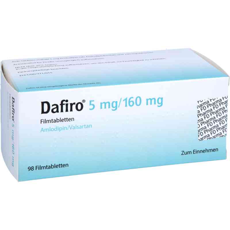 Dafiro 5mg/160mg 98 stk online kaufen günstig bei apo.com