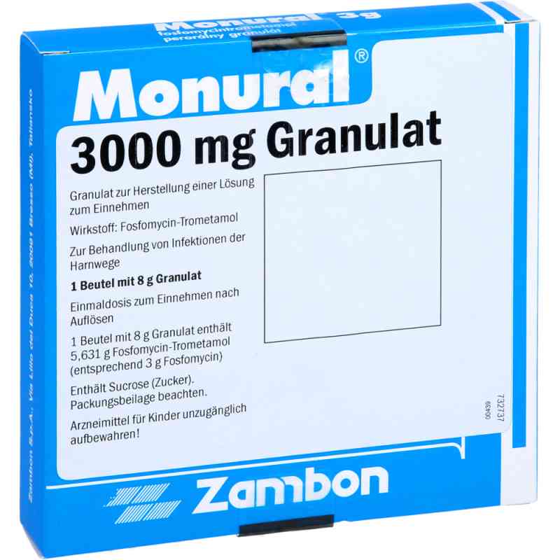 Monural 3000mg 1 stk günstig in der Online Apotheke apo.com bestellen