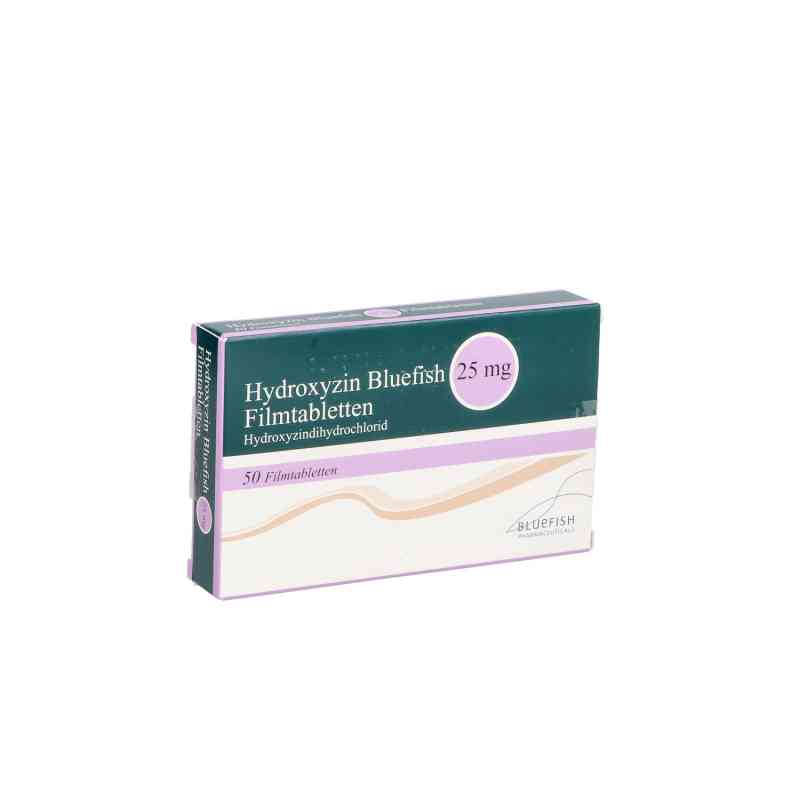 Hydroxyzin Bluefish 25 mg Filmtabletten 50 stk
