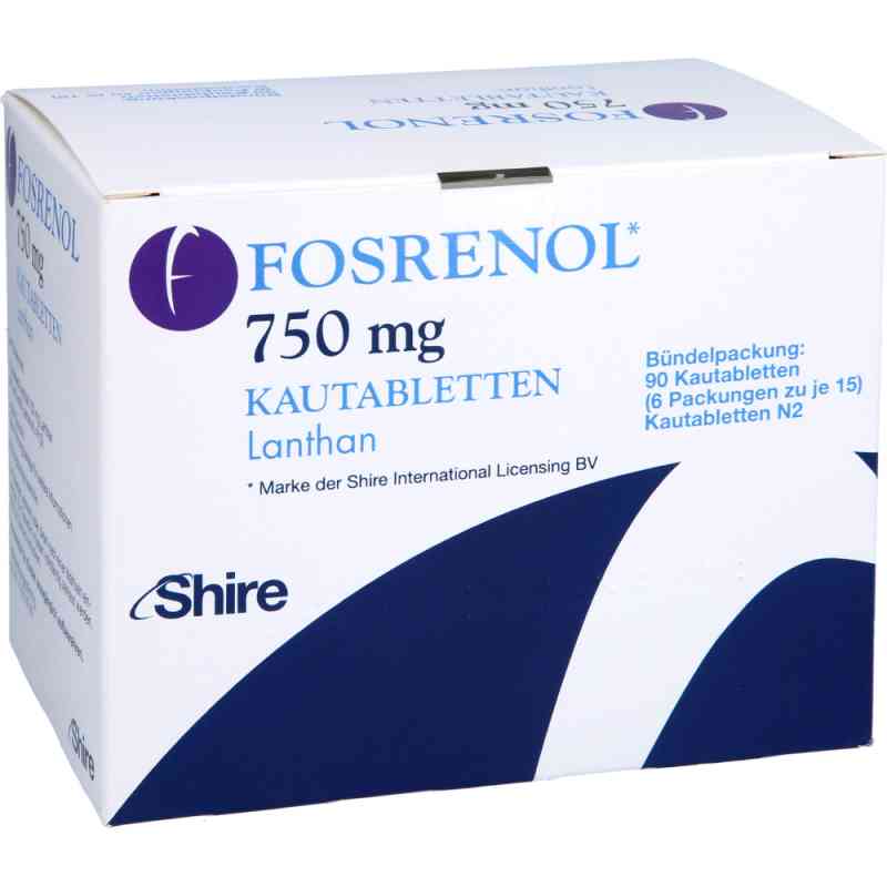 Fosrenol 750 mg Kautabletten 90 stk online kaufen