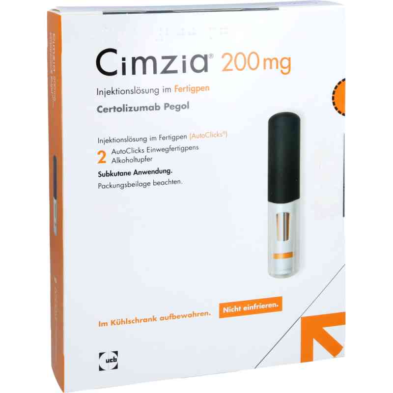 Cimzia 200 mg Injektionslösung in einem Fertigpen 1X2 stk