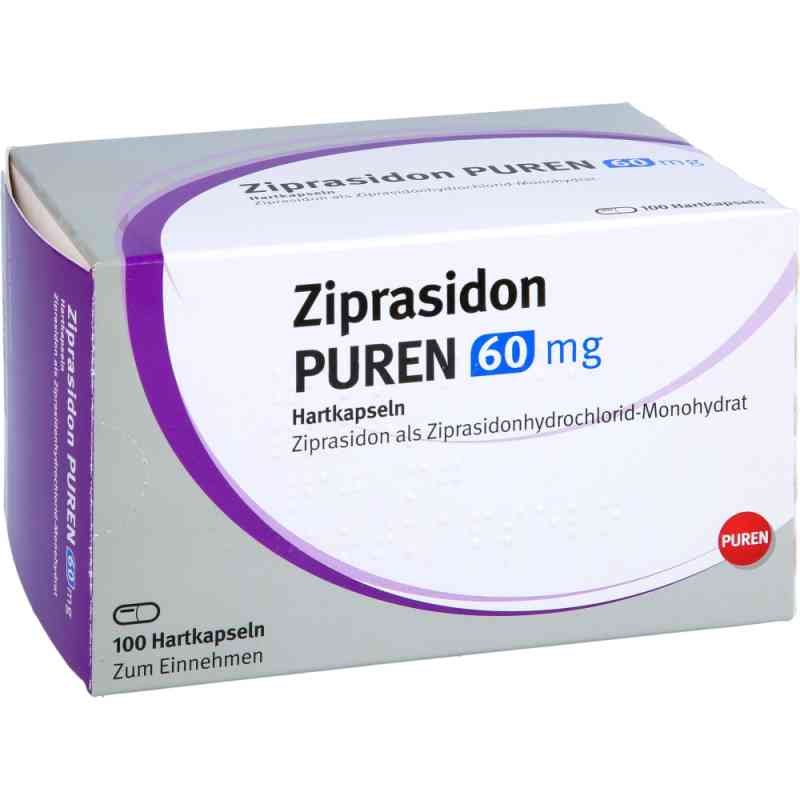 Ziprasidon Puren 60 mg Hartkapseln 100 stk online kaufen